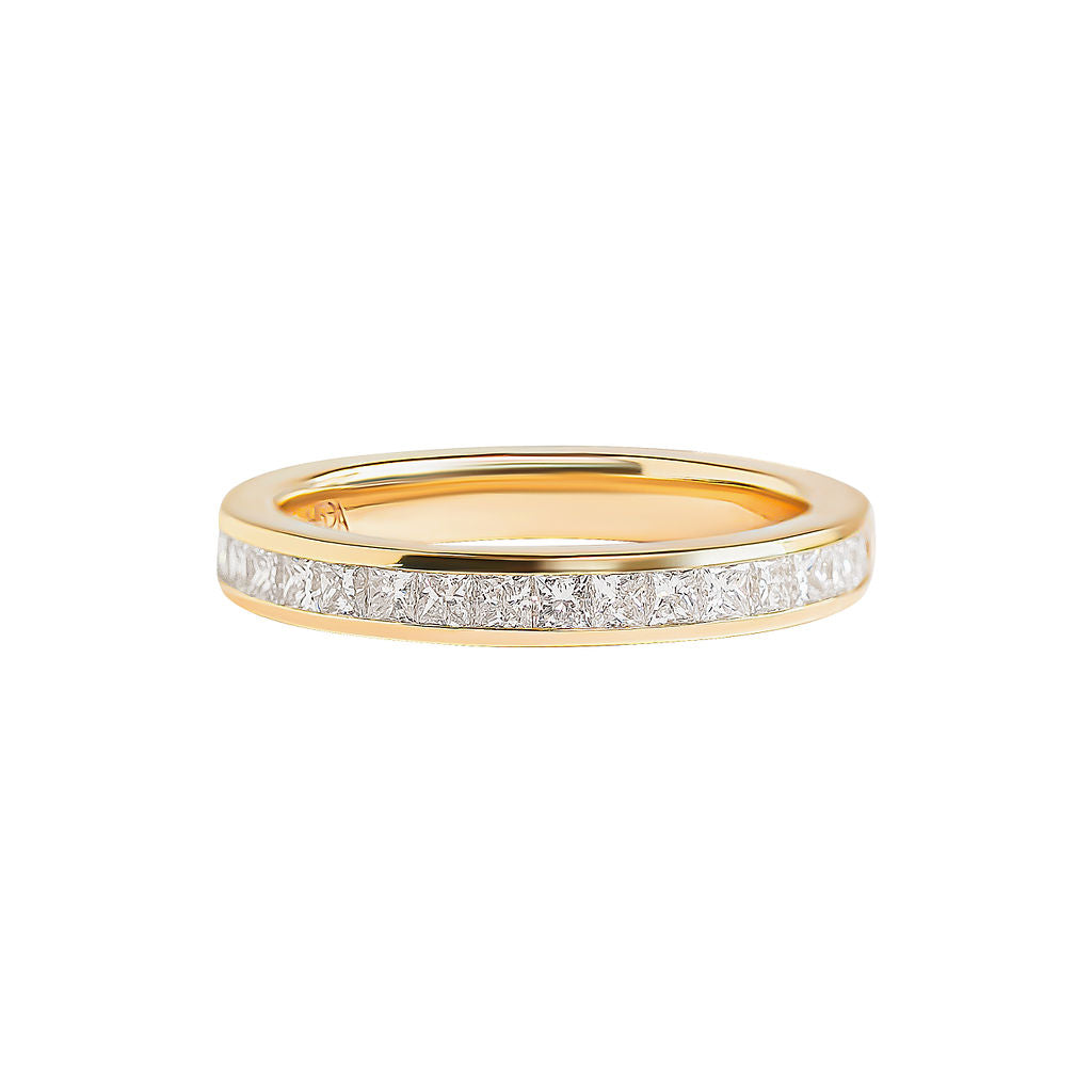 Paloma Lab Grown Half Eternity Band – Hera